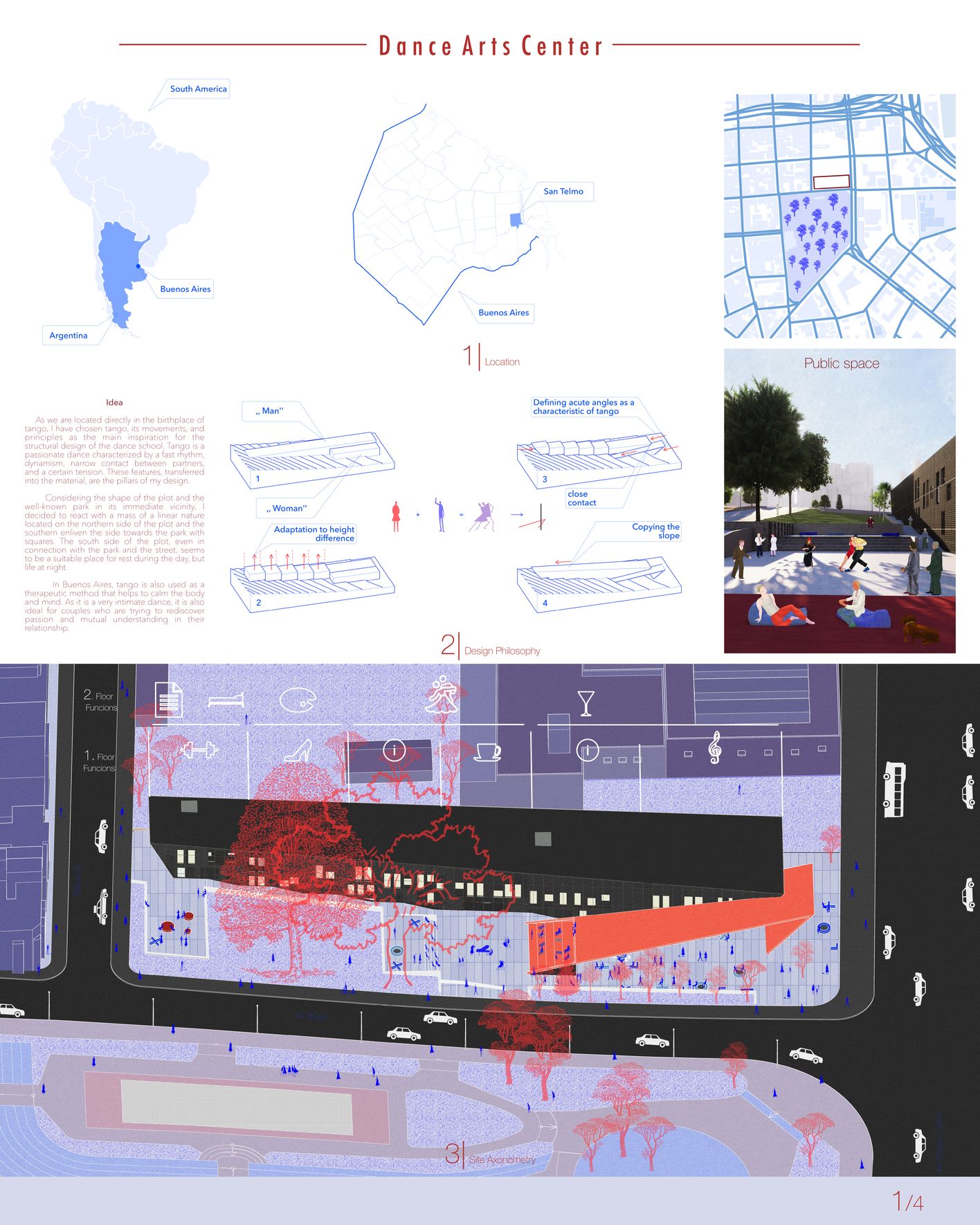 Dance Art Center | Cultural Architecture Project
