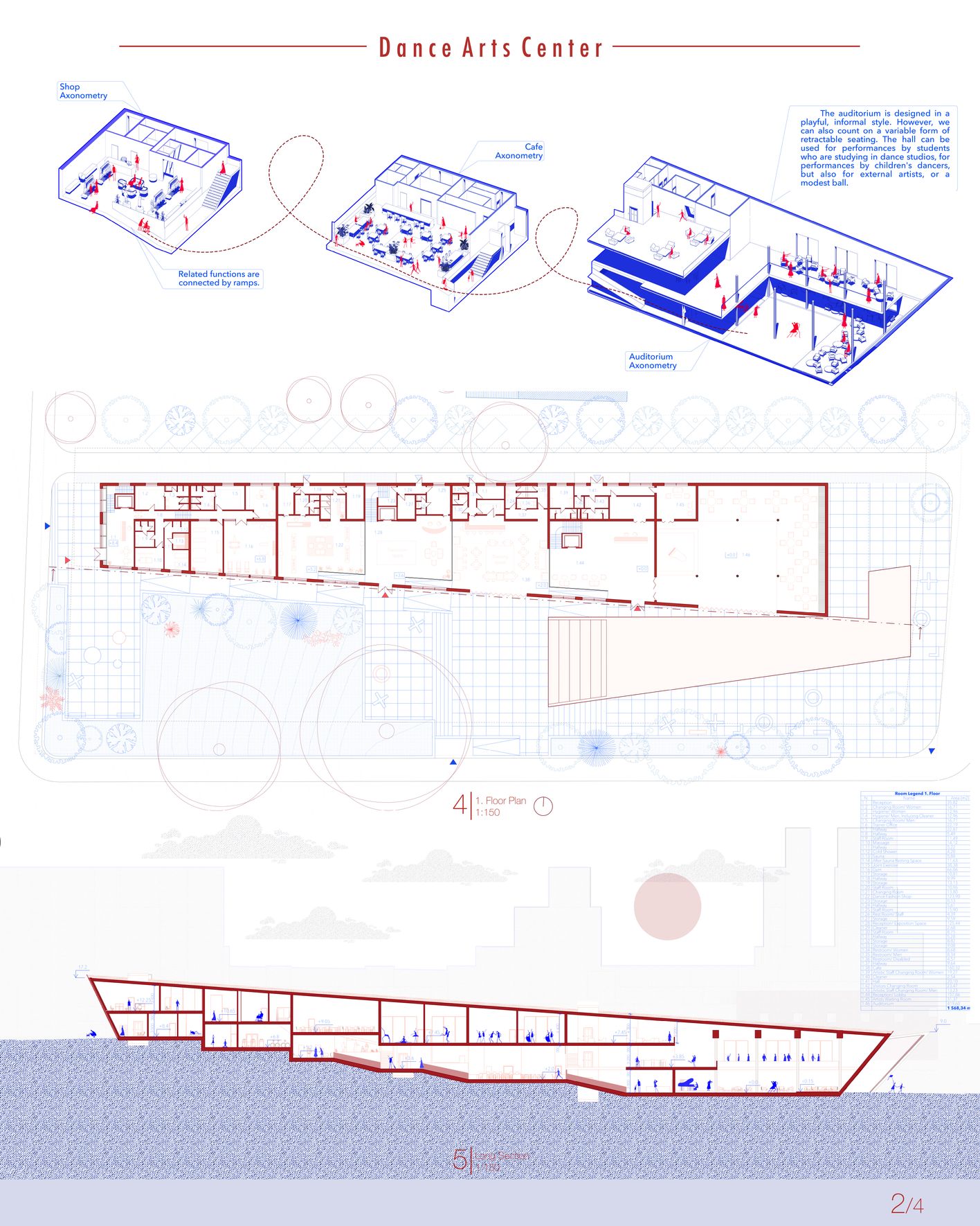 Dance Art Center | Cultural Architecture Project